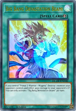 Big Bang Devastation Beam! (Card)/(Custom) | Yu-Gi-Oh! Custom Think ...