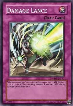 Damage Lance (Card)/(Custom) | Yu-Gi-Oh! Custom Think Tank Wiki | Fandom