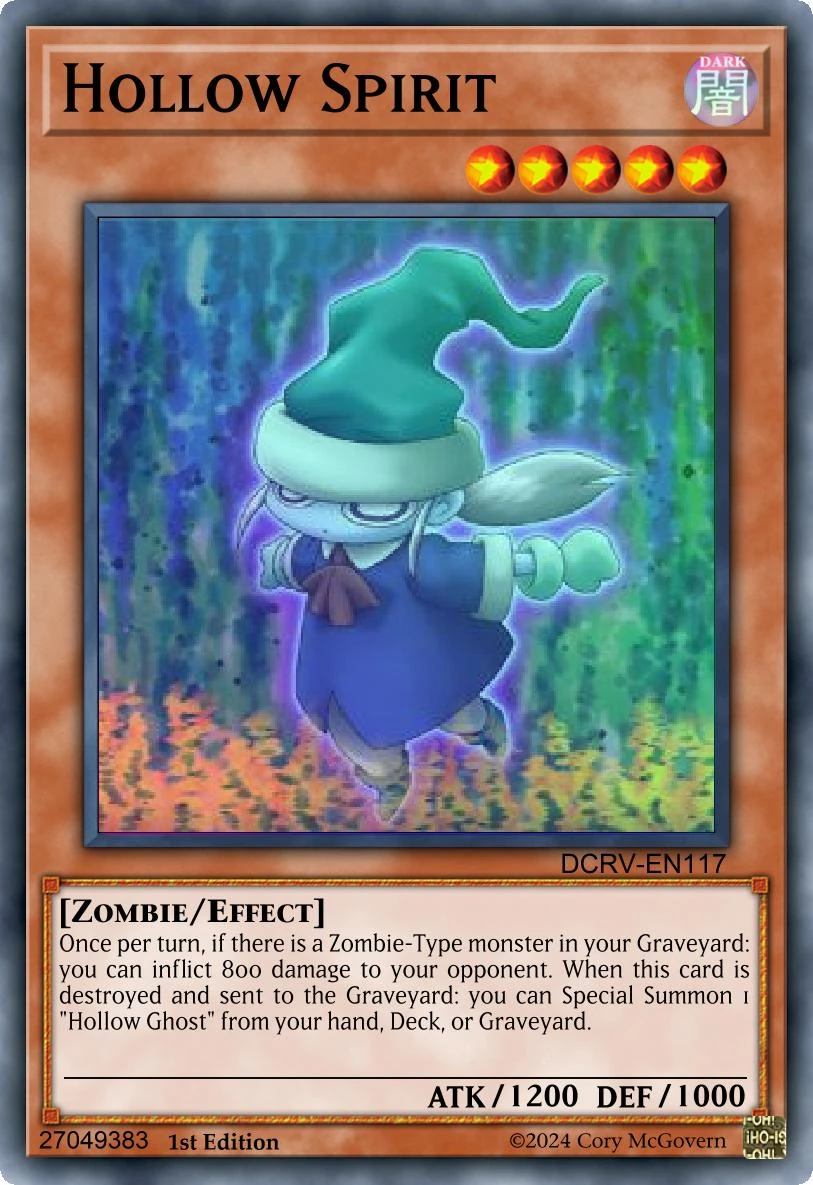 Hollow Spirit (Card)/(Custom) | Yu-Gi-Oh! Custom Think Tank Wiki | Fandom