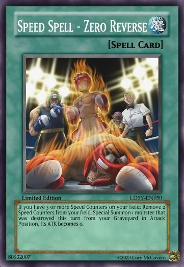 Speed Spell - Zero Reverse (Card)/(Custom) | Yu-Gi-Oh! Custom Think ...