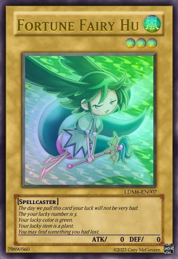 Fortune Fairy Hu (Card)/(Custom) | Yu-Gi-Oh! Custom Think Tank Wiki ...