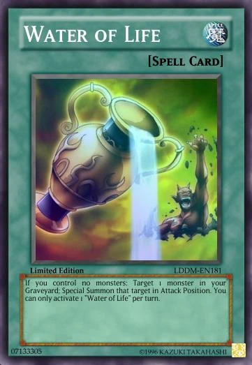 Water of Life (Card)/(Custom) | Yu-Gi-Oh! Custom Think Tank Wiki | Fandom