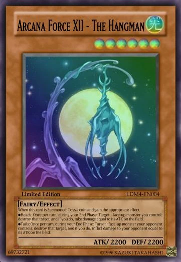 Arcana Force XII - The Hangman (Card)/(Custom) | Yu-Gi-Oh! Custom Think ...