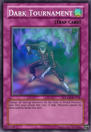 Dark Tournament (Card)/(Custom) | Yu-Gi-Oh! Custom Think Tank Wiki | Fandom