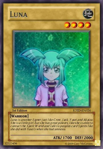Celestial Guardians - Luna (Card)/(Custom) | Yu-Gi-Oh! Custom Think ...