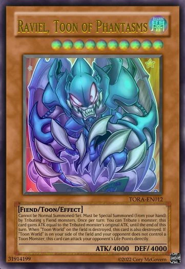 Raviel, Toon of Phantasm (Card)/(Custom) | Yu-Gi-Oh! Custom Think Tank ...