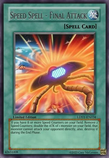 Speed Spell - Final Attack (Card)/(Custom) | Yu-Gi-Oh! Custom Think ...