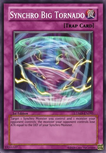 Synchro Big Tornado (Card)/(Custom) | Yu-Gi-Oh! Custom Think Tank Wiki | Fandom