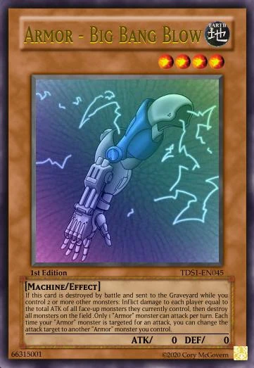 Armor - Big Bang Blow (Card)/(Custom) | Yu-Gi-Oh! Custom Think Tank ...