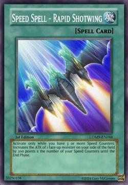 Speed Spell - Rapid Shotwing (Card)/(Custom) | Yu-Gi-Oh! Custom Think ...