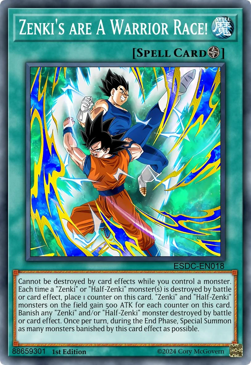 Zenki's are A Warrior Race! (Card)/(Custom) | Yu-Gi-Oh! Custom Think ...