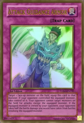 Card Gallery:Attack Guidance Armor (Card)/(Custom) | Yu-Gi-Oh! Custom Think Tank Wiki | Fandom