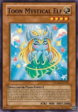 Toon Mystical Elf (Card)/(Custom) | Yu-Gi-Oh! Custom Think Tank Wiki | Fandom