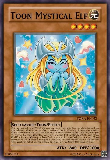 Toon Mystical Elf (Card)/(Custom) | Yu-Gi-Oh! Custom Think Tank Wiki | Fandom