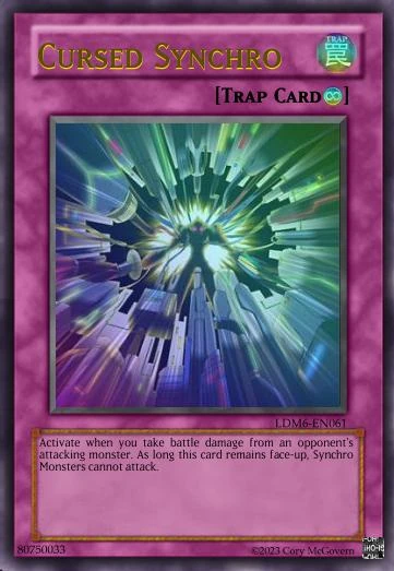 Cursed Synchro (Card)/(Custom) | Yu-Gi-Oh! Custom Think Tank Wiki | Fandom