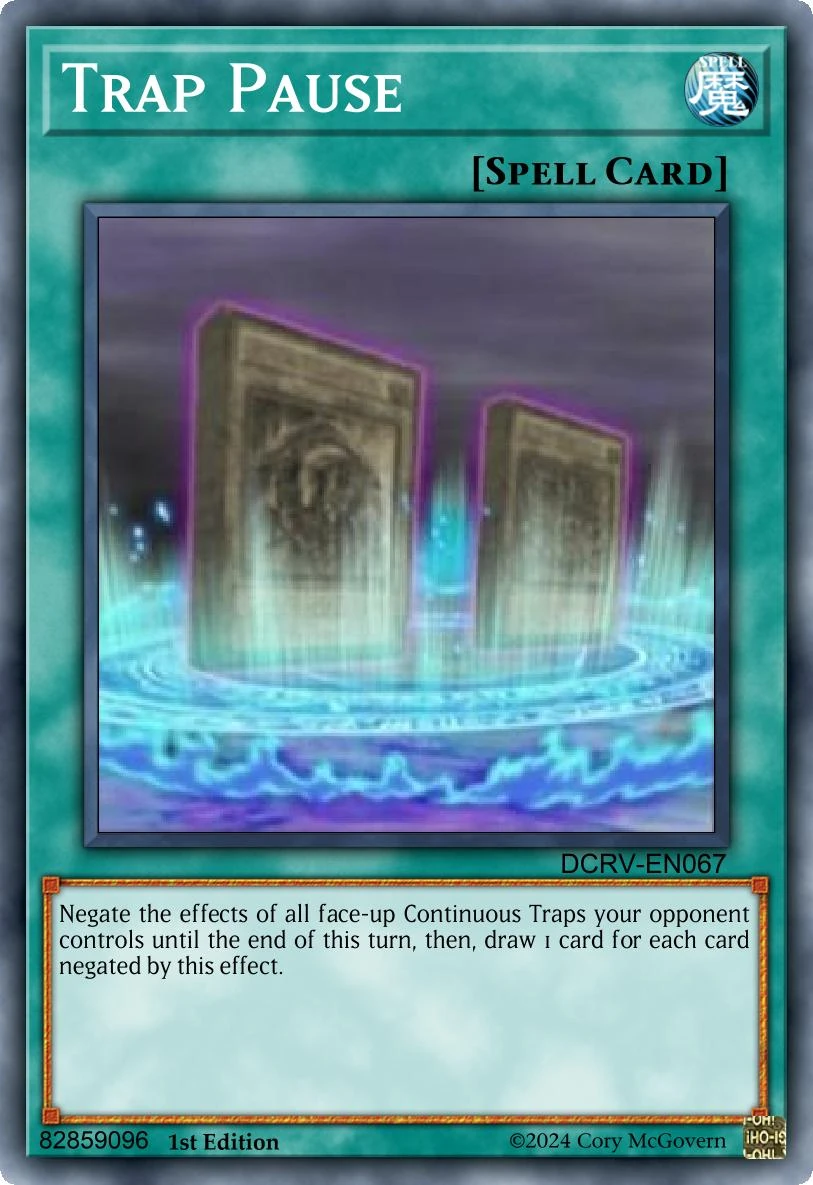 Trap Pause (Card)/(Custom) | Yu-Gi-Oh! Custom Think Tank Wiki | Fandom