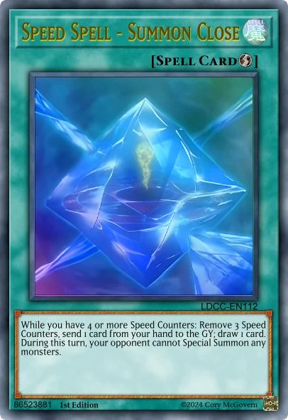 Speed Spell - Summon Close (Card)/(Custom) | Yu-Gi-Oh! Custom Think ...