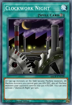 Clockwork Night (Card)/(Custom) | Yu-Gi-Oh! Custom Think Tank Wiki | Fandom