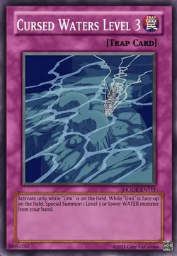 Cursed Waters Level 3 (Card)/(Custom) | Yu-Gi-Oh! Custom Think Tank ...
