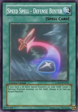 Speed Spell - Defense Buster (Card)/(Custom) | Yu-Gi-Oh! Custom Think ...