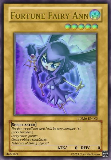 Fortune Fairy Ann (Card)/(Custom) | Yu-Gi-Oh! Custom Think Tank Wiki ...