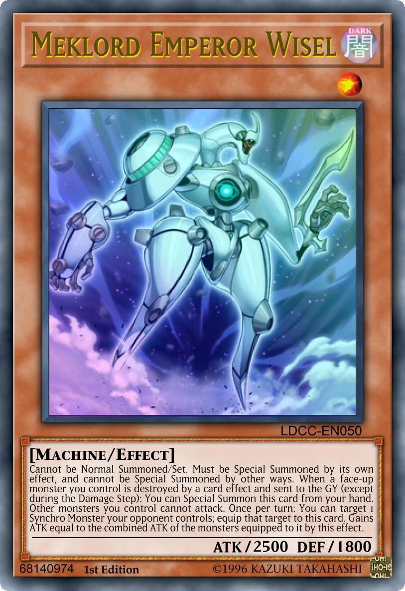 Meklord Emperor Wisel (Card)/(Custom) | Yu-Gi-Oh! Custom Think Tank ...