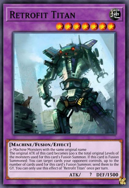 Retrofit Titan Yu Gi Oh Custom Think Tank Wiki Fandom