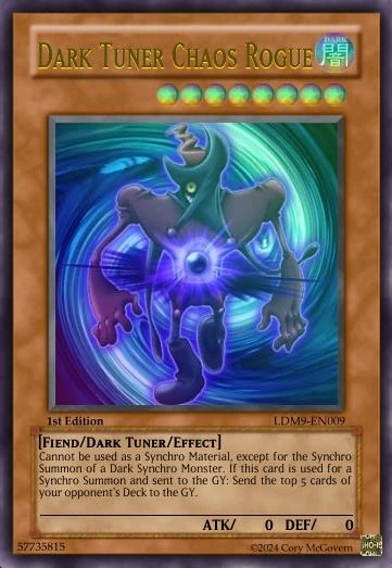 Dark Tuner Chaos Rogue (Card)/(Custom) | Yu-Gi-Oh! Custom Think Tank Wiki | Fandom