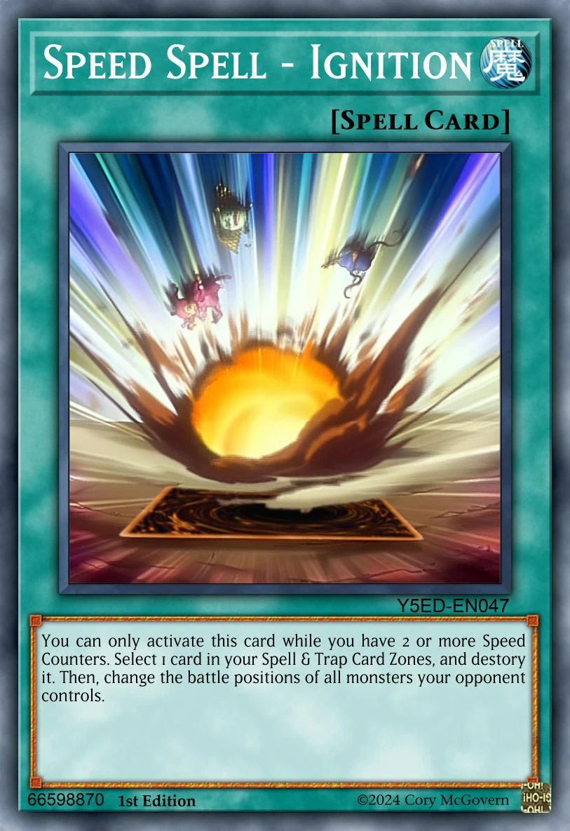 Speed Spell - Ignition (Card)/(Custom) | Yu-Gi-Oh! Custom Think Tank ...