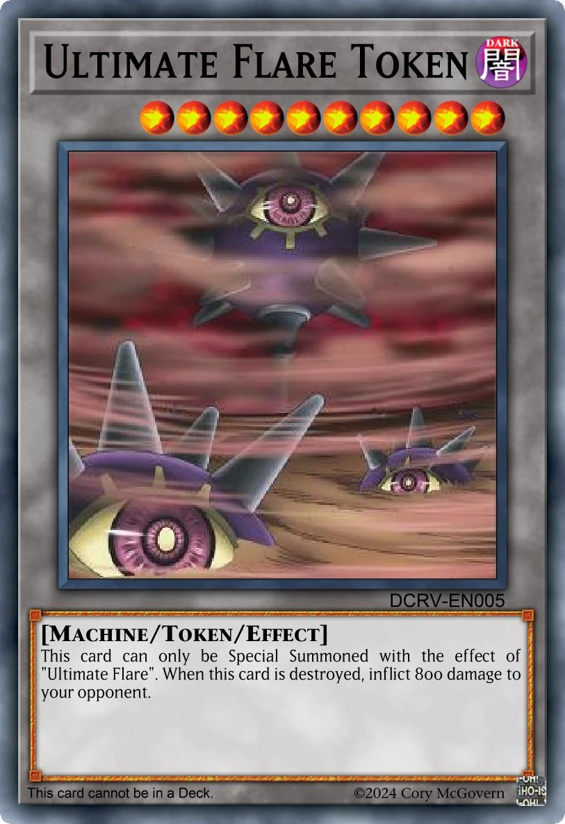 Ultimate Flare Token (Card)/(Custom) | Yu-Gi-Oh! Custom Think Tank Wiki | Fandom