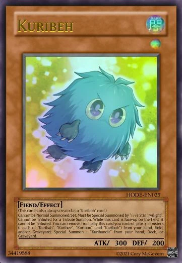 Kuribeh (Card)/(Custom) | Yu-Gi-Oh! Custom Think Tank Wiki | Fandom