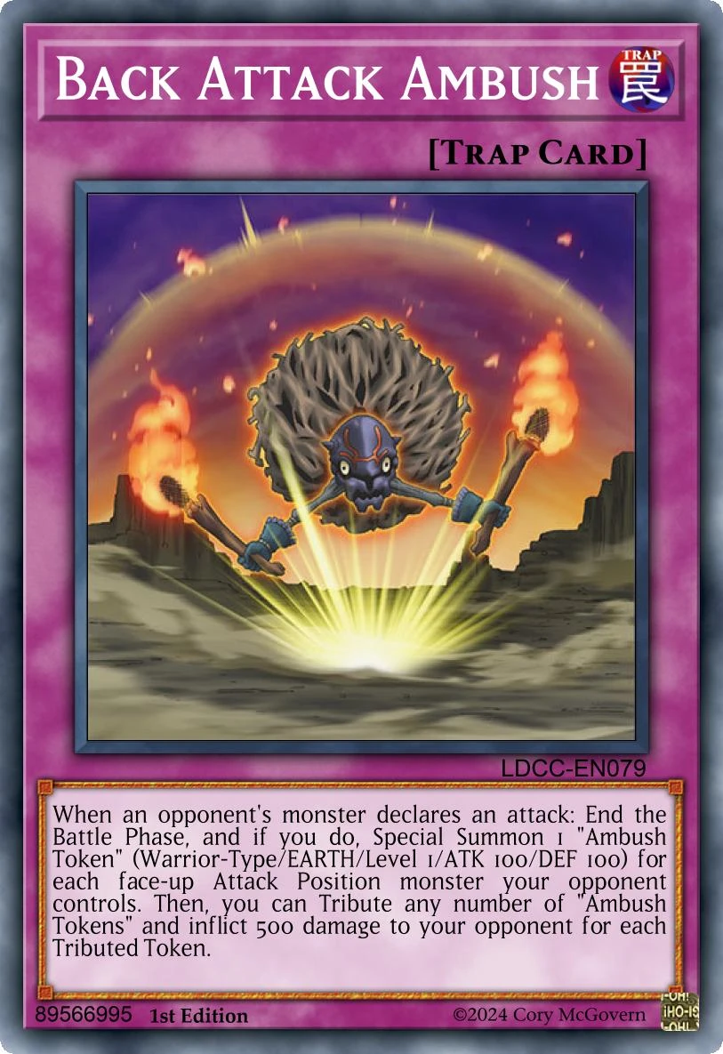 Back Attack Ambush (Card)/(Custom) | Yu-Gi-Oh! Custom Think Tank Wiki | Fandom