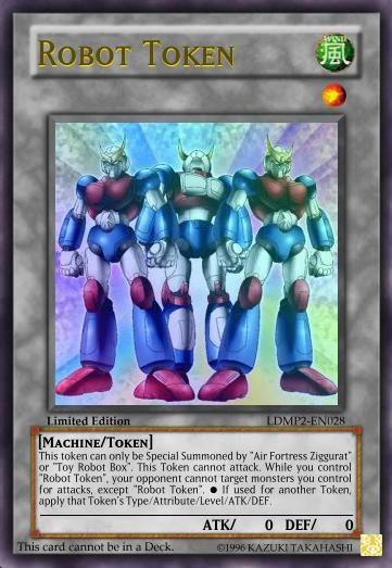 Robot Token (Card)/(Custom) | Yu-Gi-Oh! Custom Think Tank Wiki | Fandom