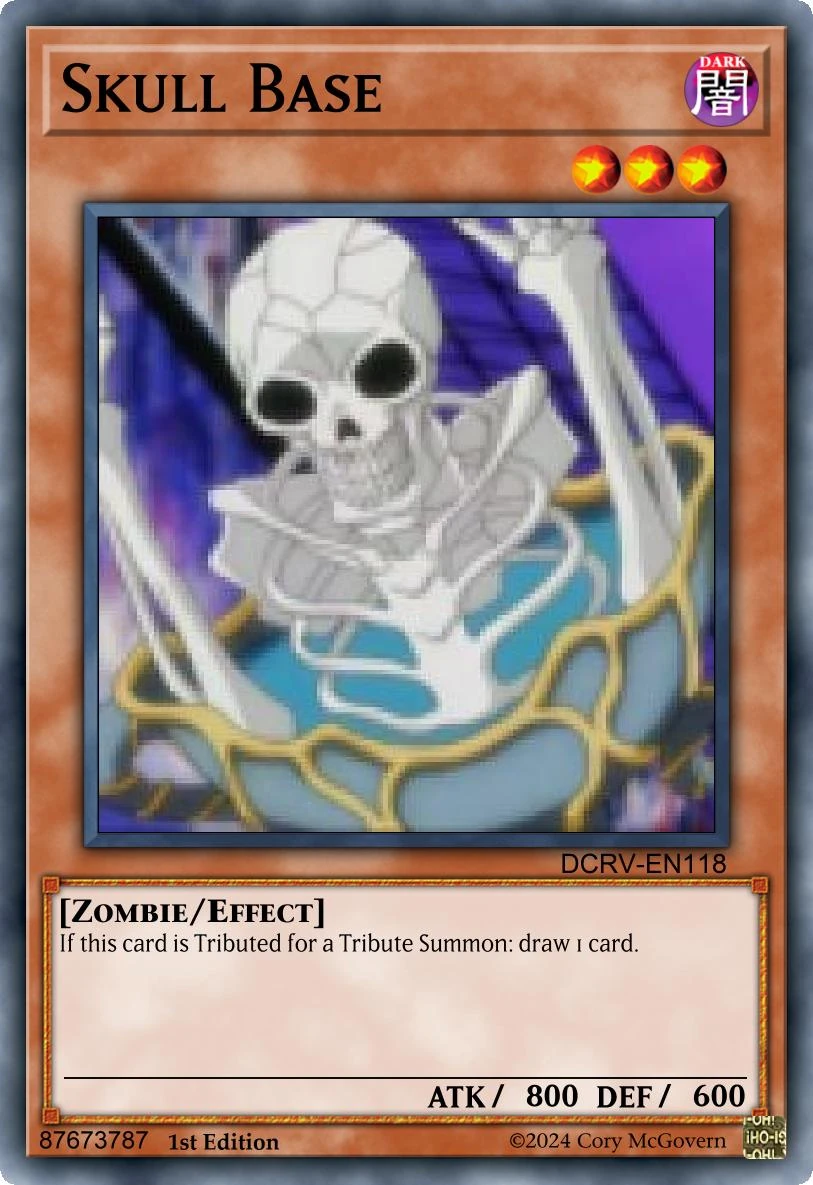 Skull Base (Card)/(Custom) | Yu-Gi-Oh! Custom Think Tank Wiki | Fandom