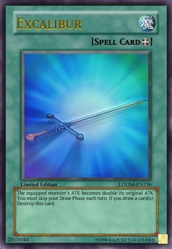 Excalibur (Card)/(Custom) | Yu-Gi-Oh! Custom Think Tank Wiki | Fandom
