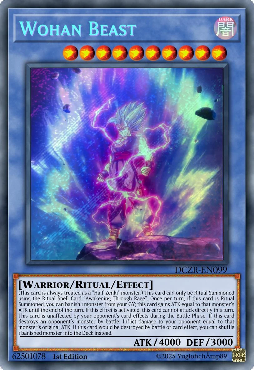 Wohan Beast (Card)/(Custom) | Yu-Gi-Oh! Custom Think Tank Wiki | Fandom
