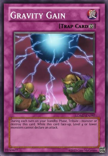 Gravity Gain (Card)/(Custom) | Yu-Gi-Oh! Custom Think Tank Wiki | Fandom