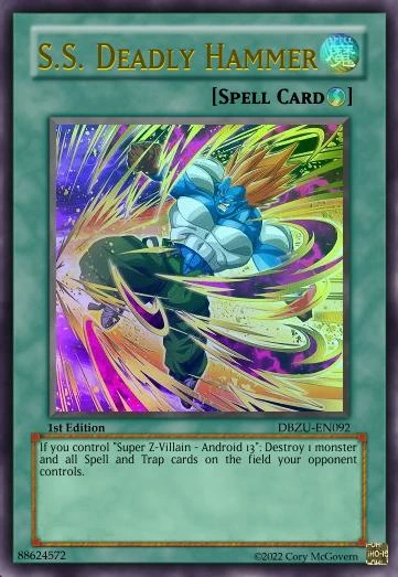 S S Deadly Hammer Card Custom Yu Gi Oh Custom Think Tank Wiki