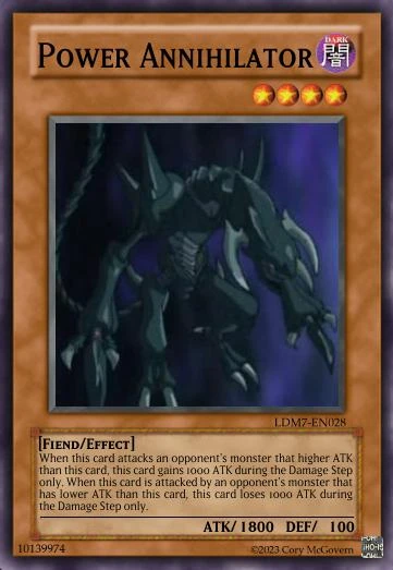 Power Annihilator (Card)/(Custom) | Yu-Gi-Oh! Custom Think Tank Wiki | Fandom