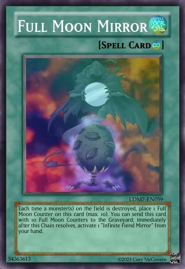 Full Moon Mirror (Card)/(Custom) | Yu-Gi-Oh! Custom Think Tank Wiki ...