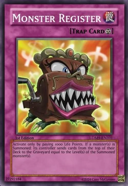 Monster Register (Card)/(Custom) | Yu-Gi-Oh! Custom Think Tank Wiki | Fandom