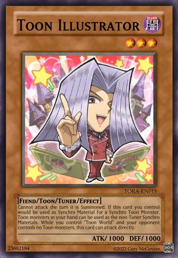 Toon Illustrator (Card)/(Custom) | Yu-Gi-Oh! Custom Think Tank Wiki | Fandom