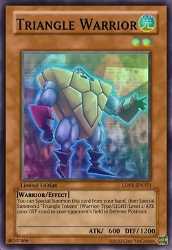 Triangle Warrior (Card)/(Custom) | Yu-Gi-Oh! Custom Think Tank Wiki ...