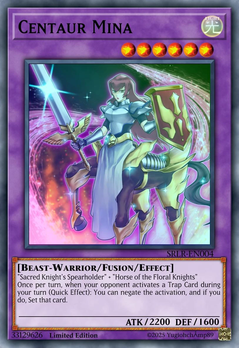 Centaur Mina (Card)/(Custom) | Yu-Gi-Oh! Custom Think Tank Wiki | Fandom