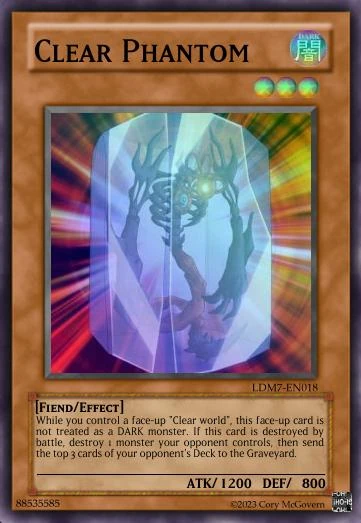 Clear Phantom (Card)/(Custom) | Yu-Gi-Oh! Custom Think Tank Wiki | Fandom