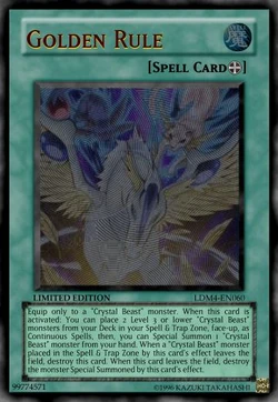 Golden Rule (Card)/(Custom) | Yu-Gi-Oh! Custom Think Tank Wiki | Fandom