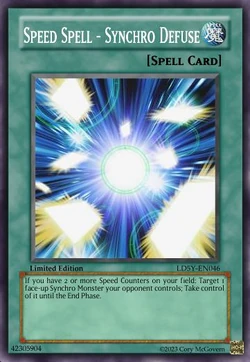 Speed Spell - Synchro Defuse (Card)/(Custom) | Yu-Gi-Oh! Custom Think ...