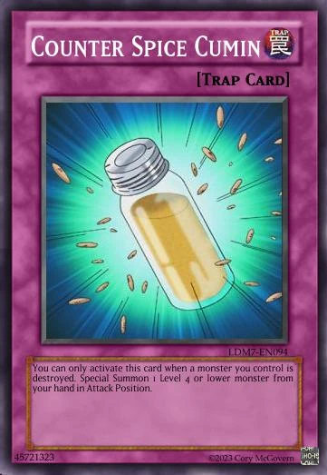 Counter Spice Cumin (Card)/(Custom) | Yu-Gi-Oh! Custom Think Tank Wiki ...