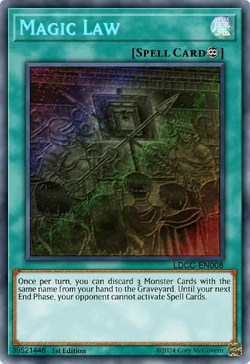 Magic Law (Card)/(Custom) | Yu-Gi-Oh! Custom Think Tank Wiki | Fandom