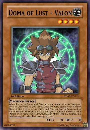 Doma of Lust - Valon (Card)/(Custom) | Yu-Gi-Oh! Custom Think Tank Wiki ...